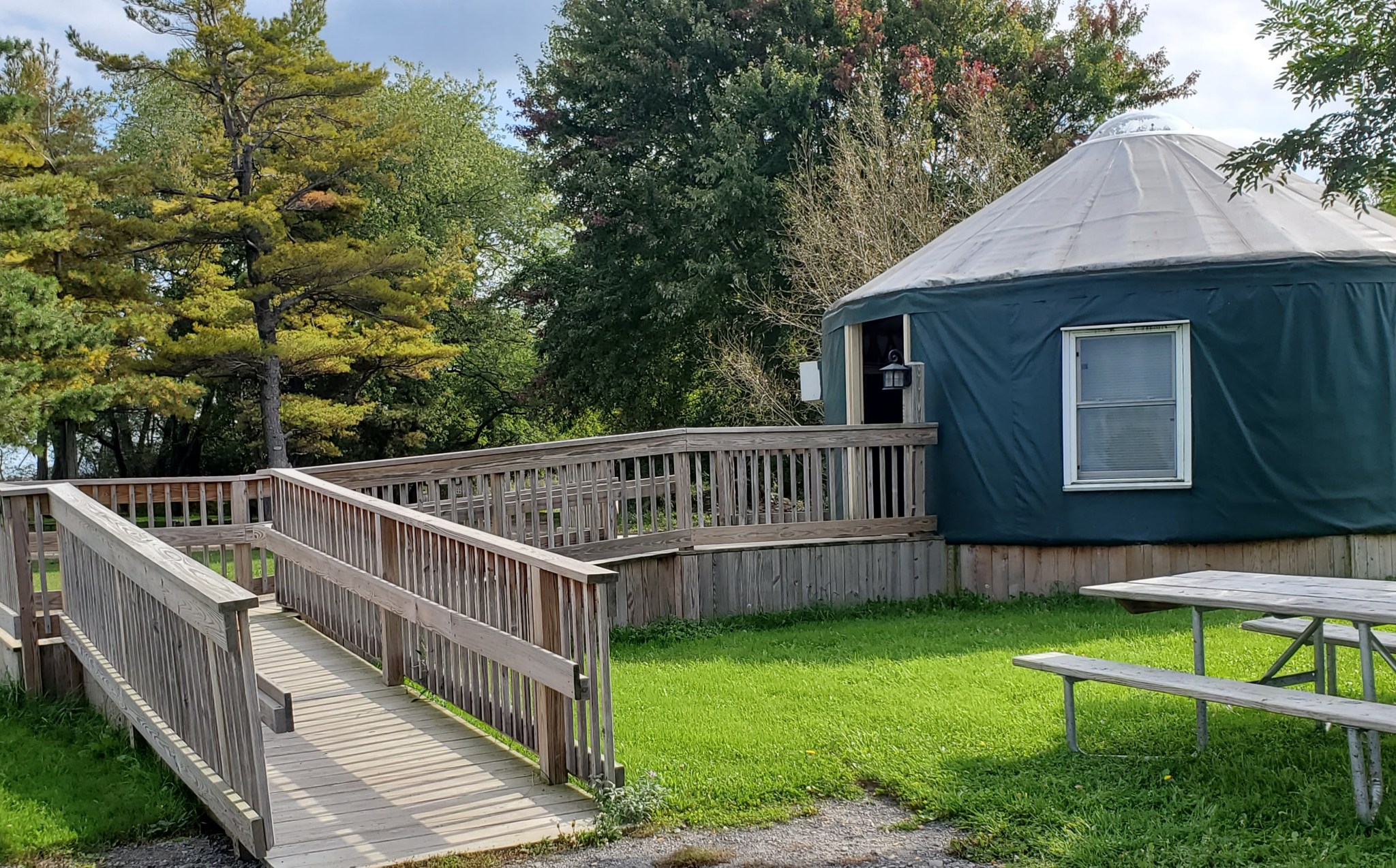 Camping in the Round | New York State Parks and Historic Sites Blog